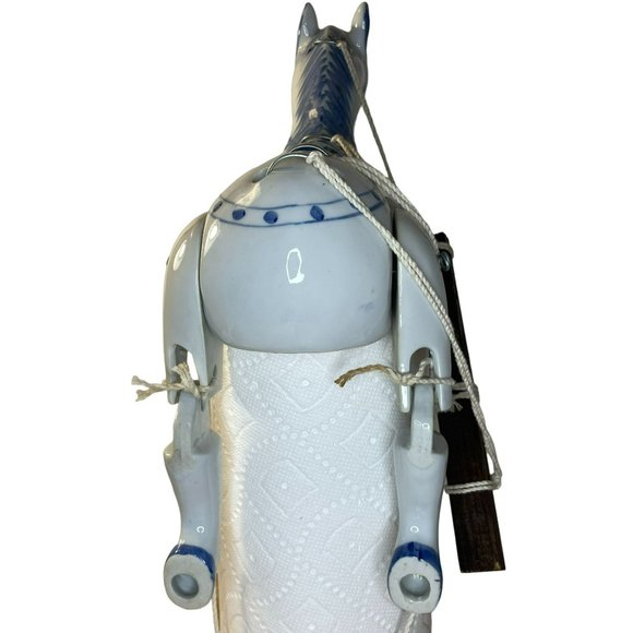 Vintage | Accents | Vintage Handpainted Ceramic Articulated Horse ...